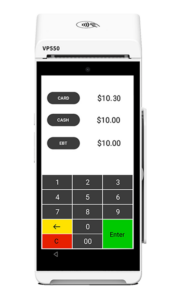 Valor's VP550 Portable Android POS Solution for Businesses
