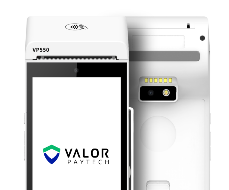 Valor's VP550 Portable Android POS Solution for Businesses