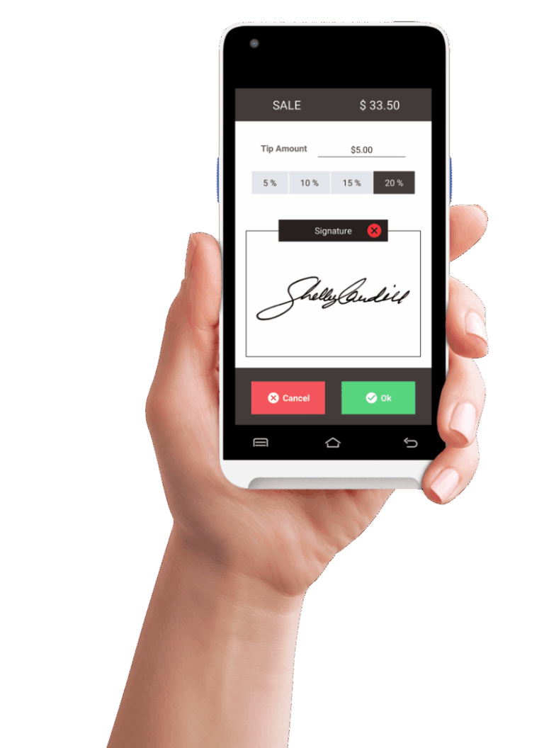 Valor's Eco-Friendly VP550E Portable Android POS Solution