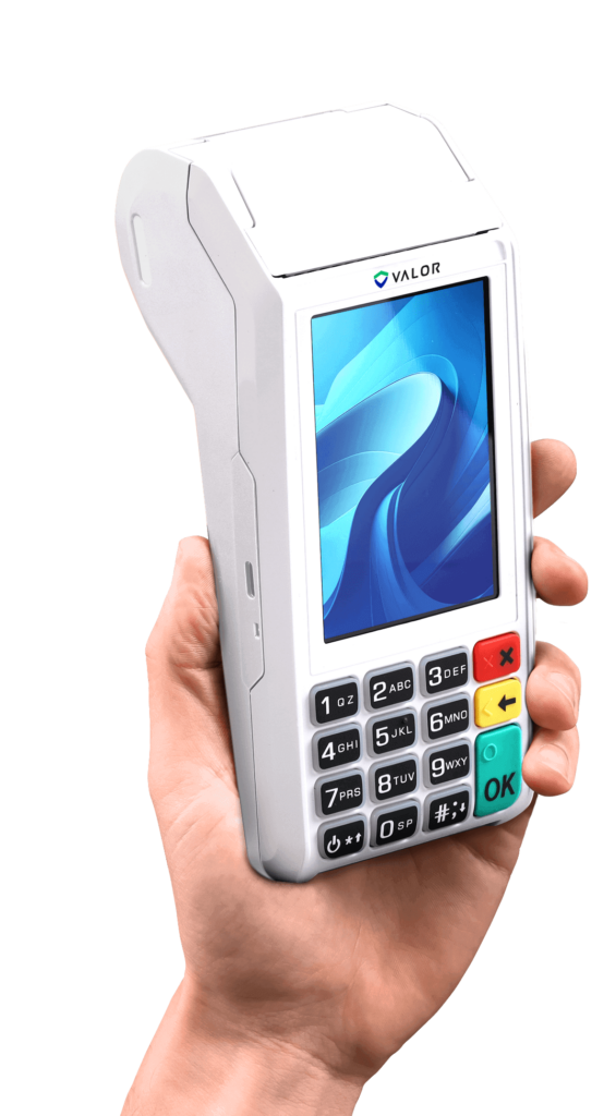 Valor's VL110 Portable Wireless POS for Payments Anywhere