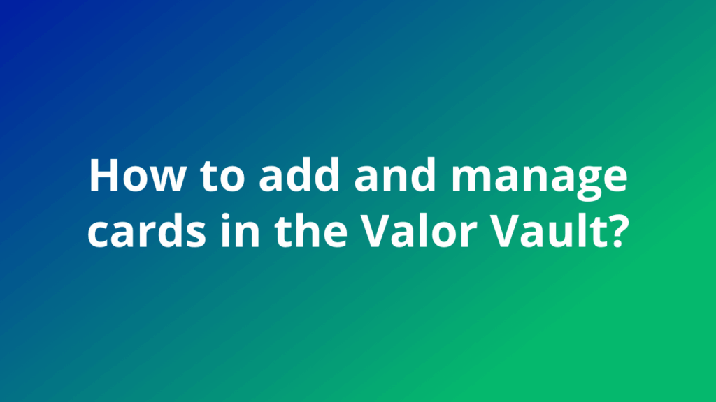Simplify Valor Portal Usage with Our How-To Videos
