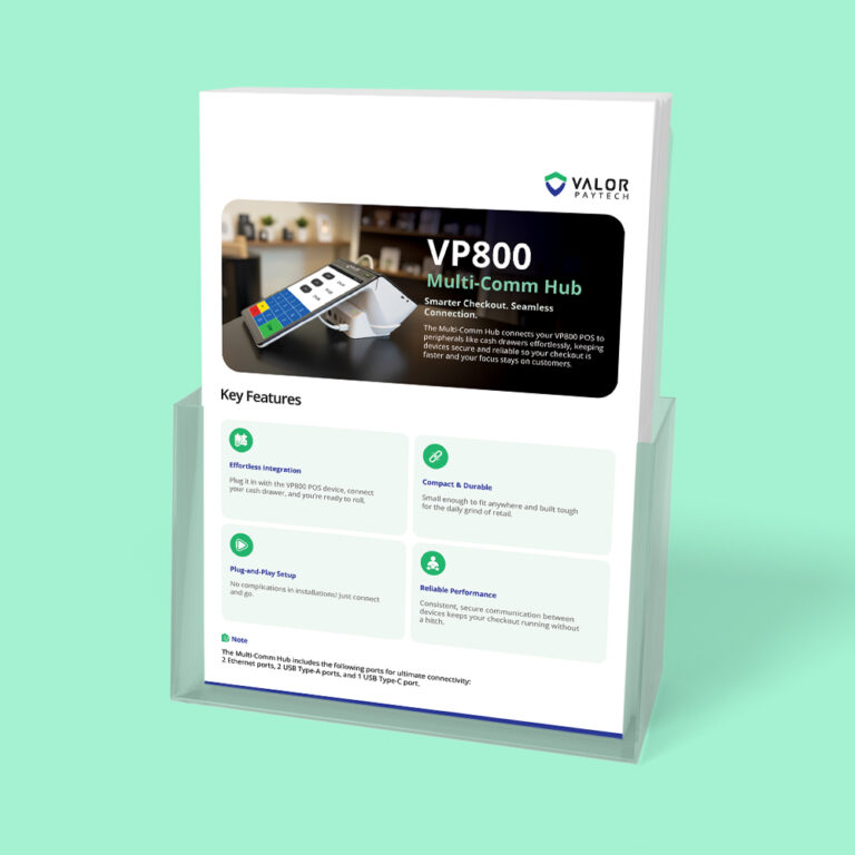 Guides, Brochures, Flyers, Videos & More | Valor PayTech